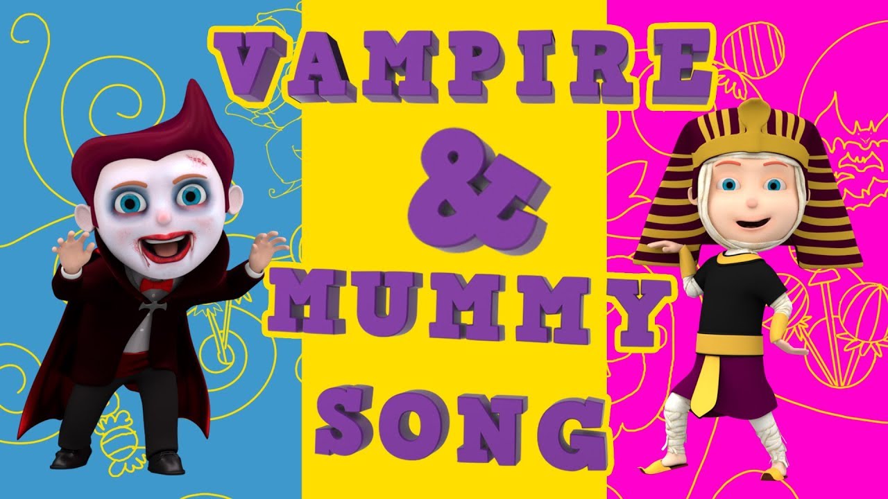 Halloween Special | Vampire and Mummy Song |Trick or Treat| Nursery ...