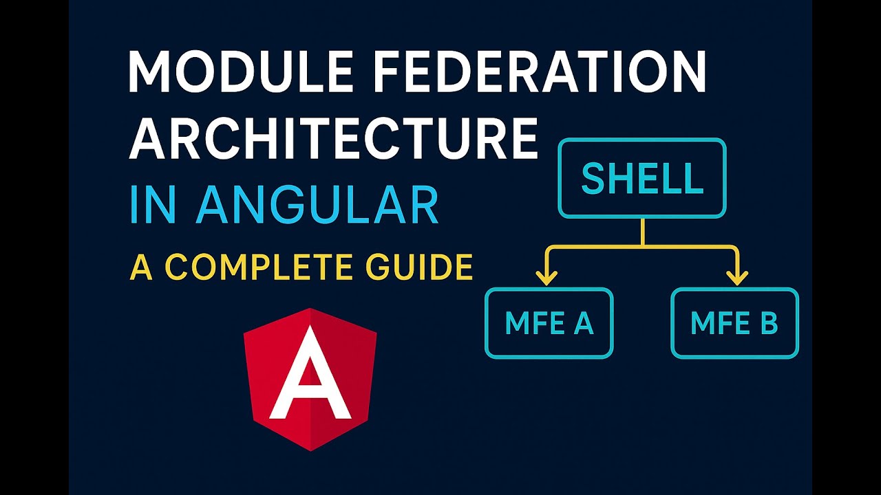 Module Federation - Angular - YouTube