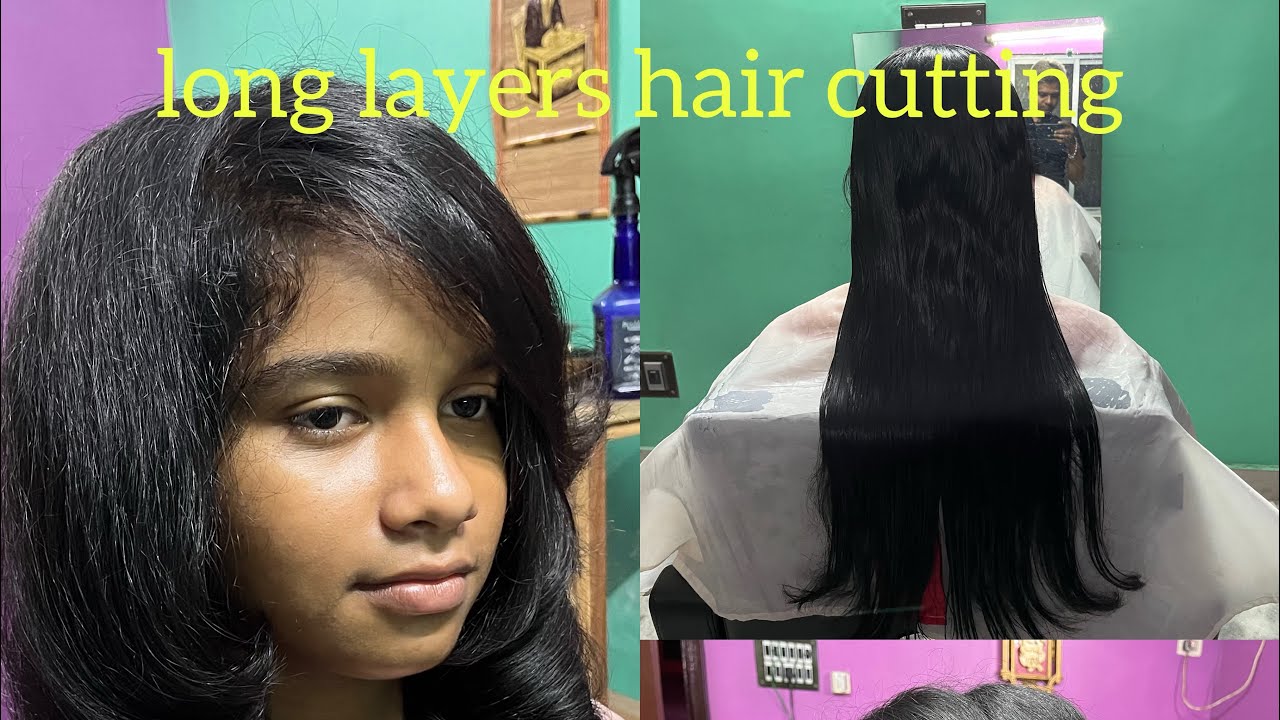 long layers hair cutting step by step advance layers hair cut disco ...