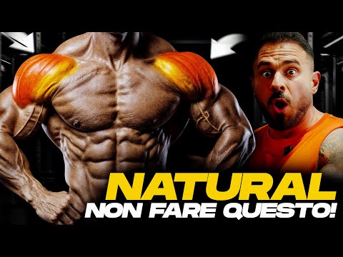 5 ERRORI PER CUI NON TI CRESCONO LE SPALLE!