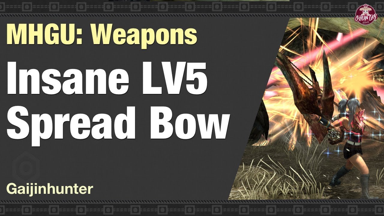 MHGU: Insane Spread Bow - YouTube