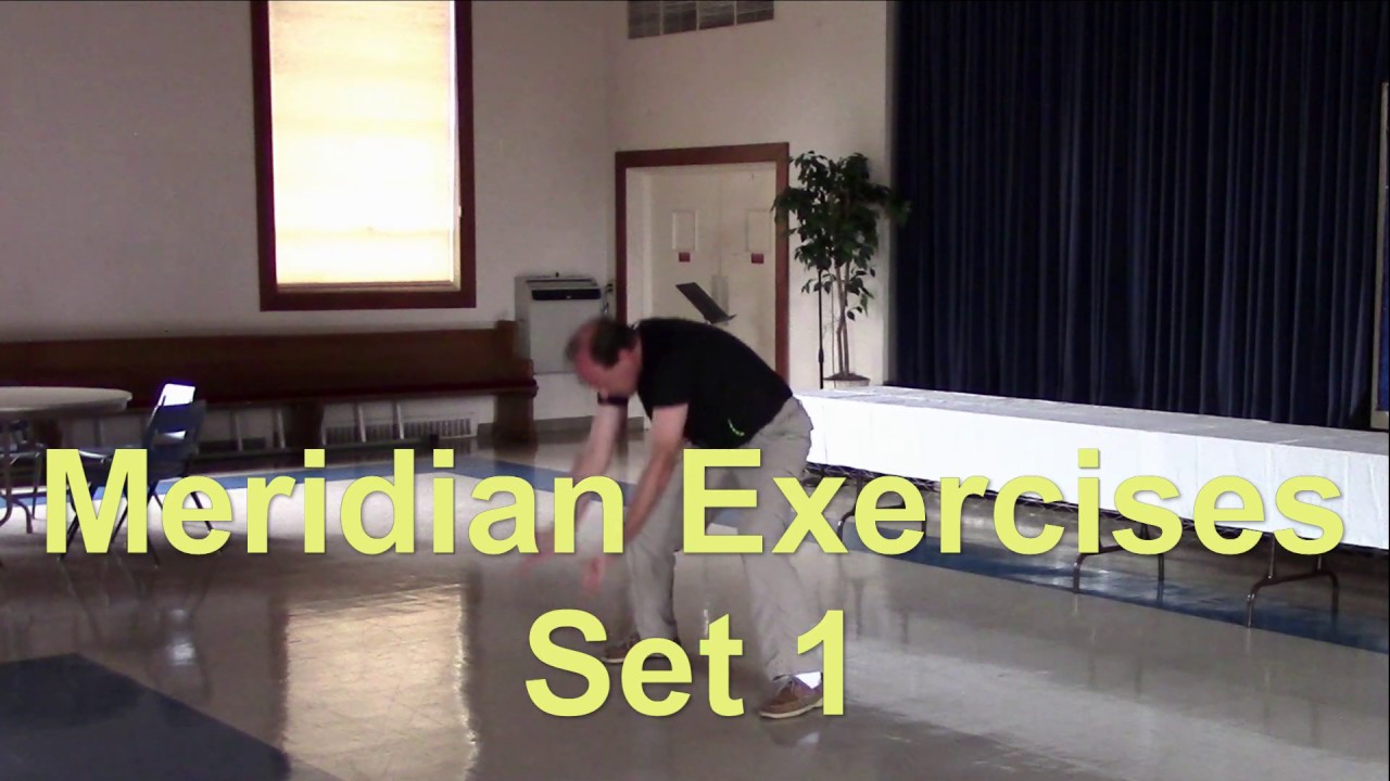 Meridian Exercises Set 1 (myung sang) & Other Breathing Exercises - YouTube