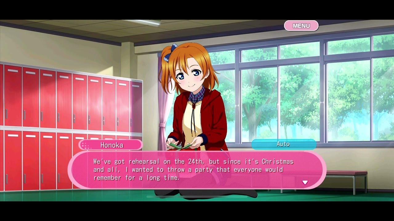 [LLSIF] Side Story - Honoka Kosaka [Christmas Party] - YouTube