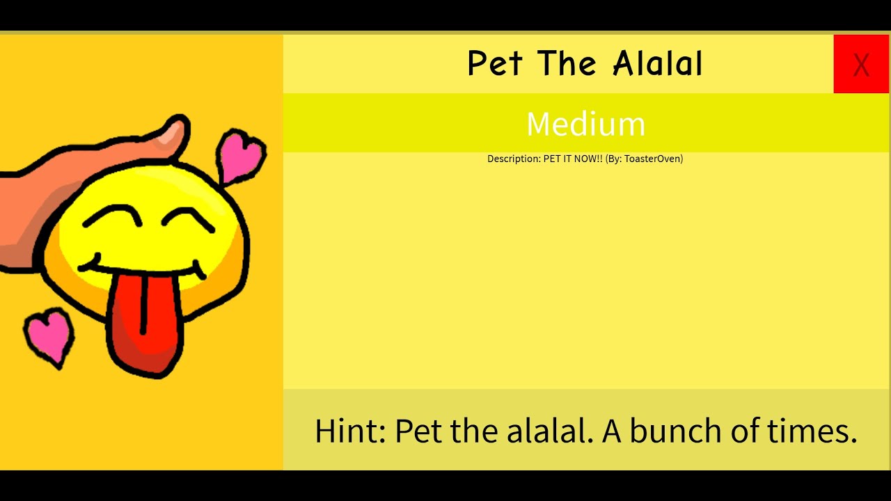 How to get Pet The Alalal (find the alalals) - YouTube