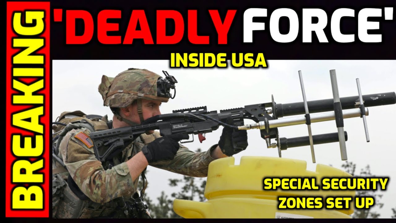 BREAKING ⚠️ Special Security Zones Set up Inside USA - US Military ...