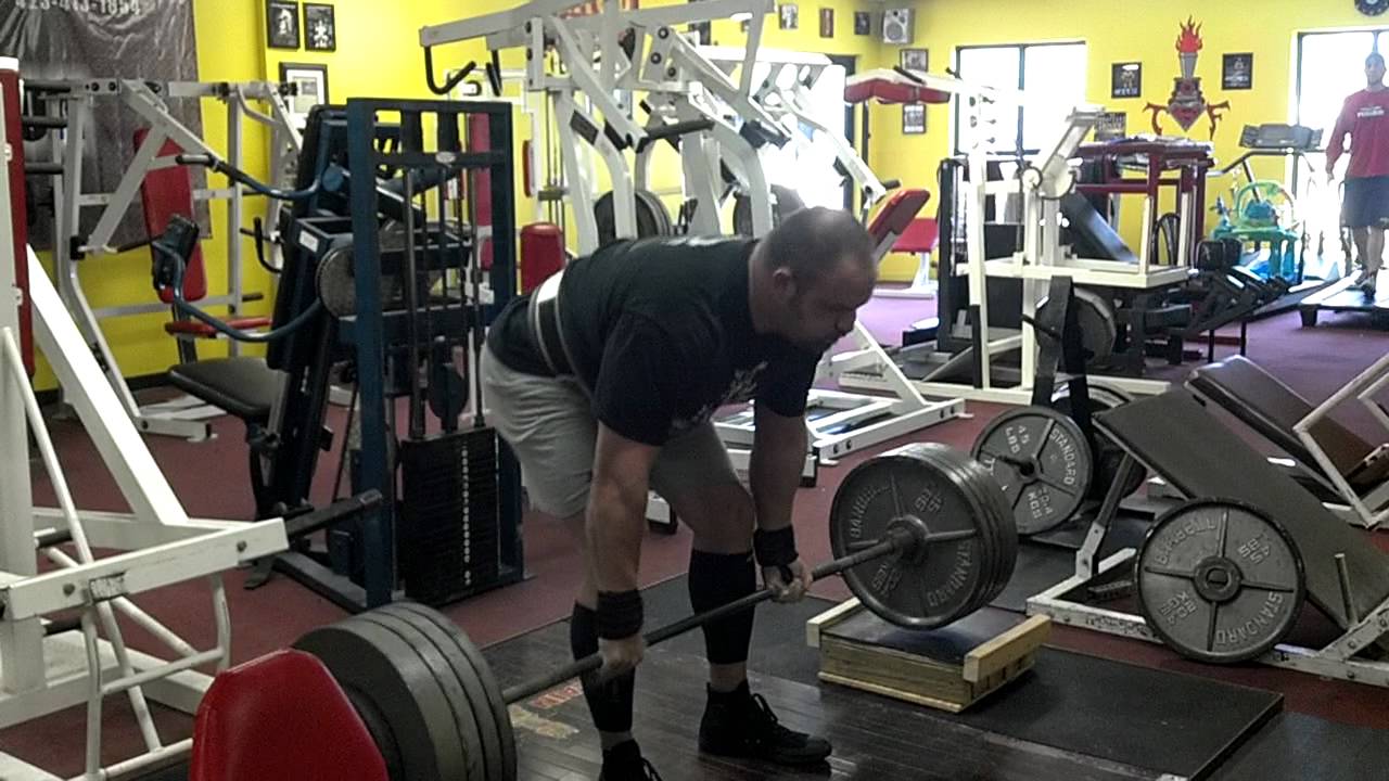 Deadlift From Blocks - 600 Lbs * 2 - YouTube