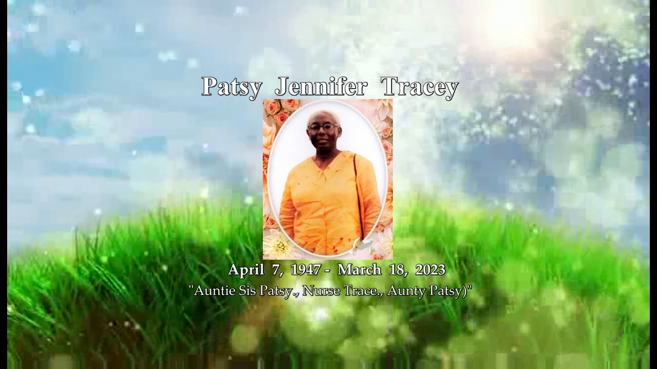 Patsy Tracey Thanksgiving Service Part 1 - YouTube