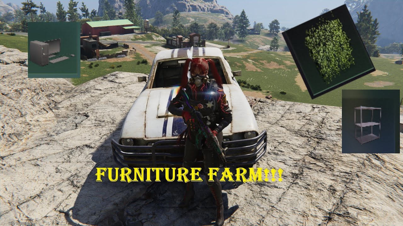 Once Human - how to unlock the metal shelf and other furniture formula ...