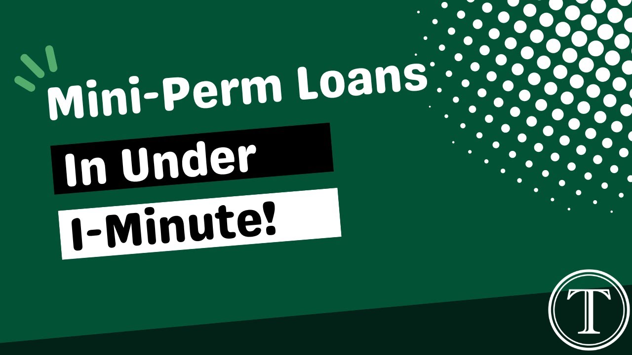 Mini Perm Loans in Under 1-Minute - YouTube