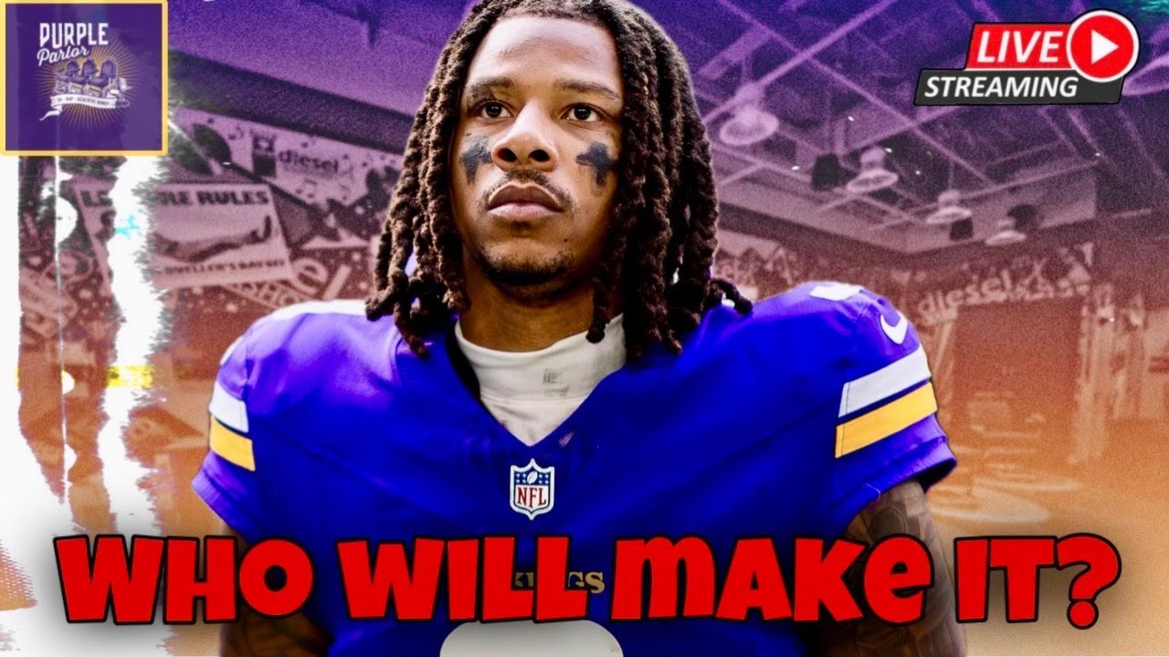 Purple Parlor Ep. 3 - Who will make the Vikings 53-man roster? - YouTube