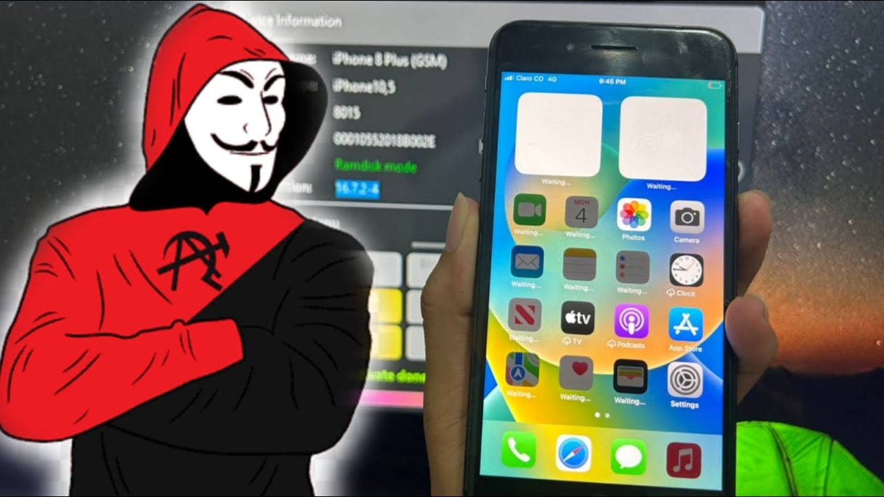 COMO QUITAR CODIGO IPHONE | IPHONE DESACTIVADO | PASSCODE IPHONE 6 a X ...