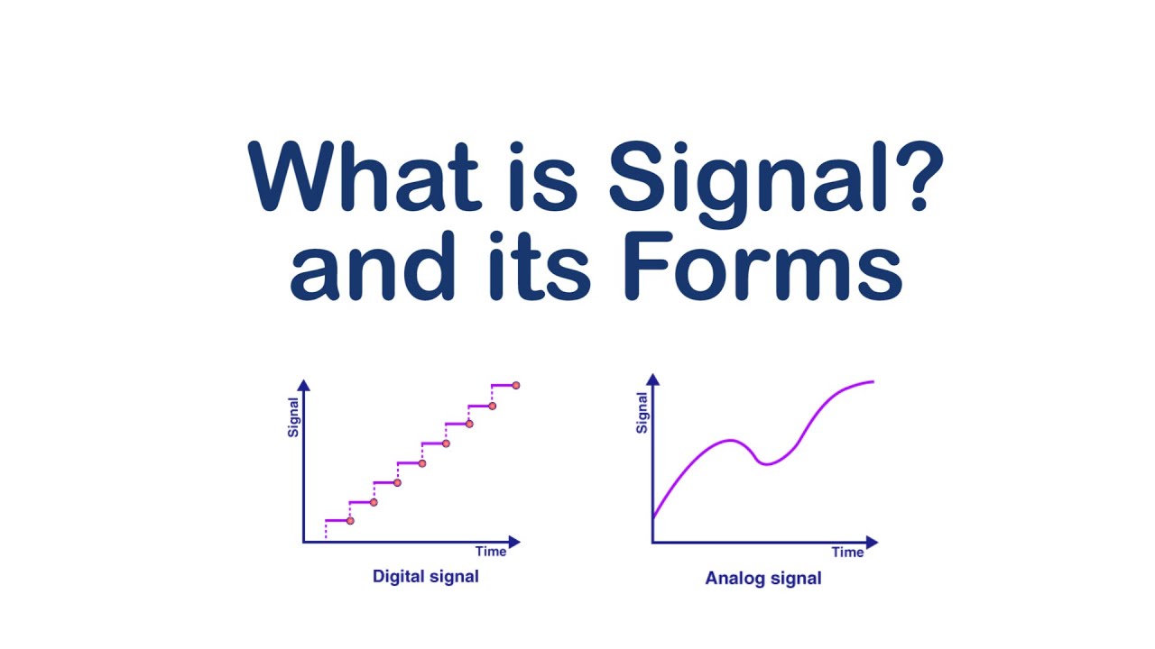 What is Signal | Analog Signal & Digital Signal - YouTube