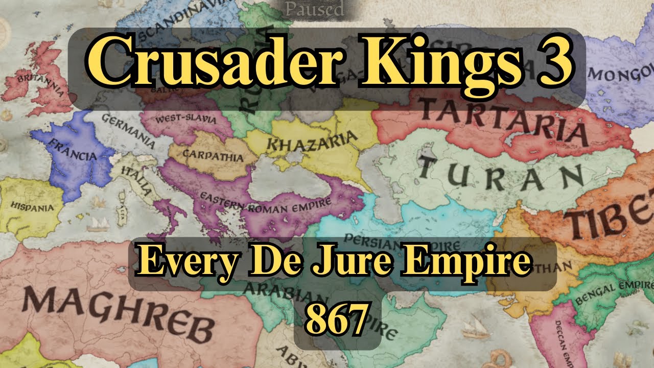 What is the STRONGEST EMPIRE in 867? CK3 Timelapse - YouTube