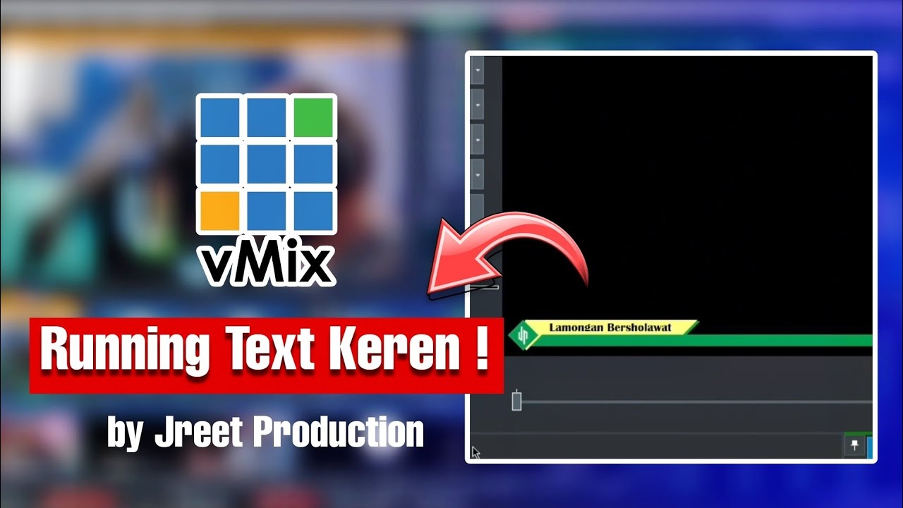 RUNNING TEXT VMIX KEREN FREE DOWNLOAD - YouTube