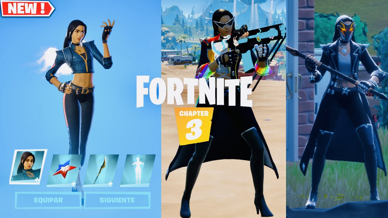 NUEVA SKIN CHICA ICON SERIES *REVIEW* - Fortnite - YouTube