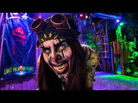 Opening Night CRAZINESS at Lake Hickory Haunts - My Complete VIP Experience + Full Walkthrough 2026