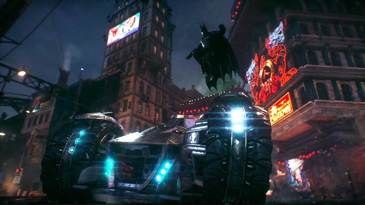 Calling Even the Odds - The best Batmobile entrance Scene [ Arkham ...