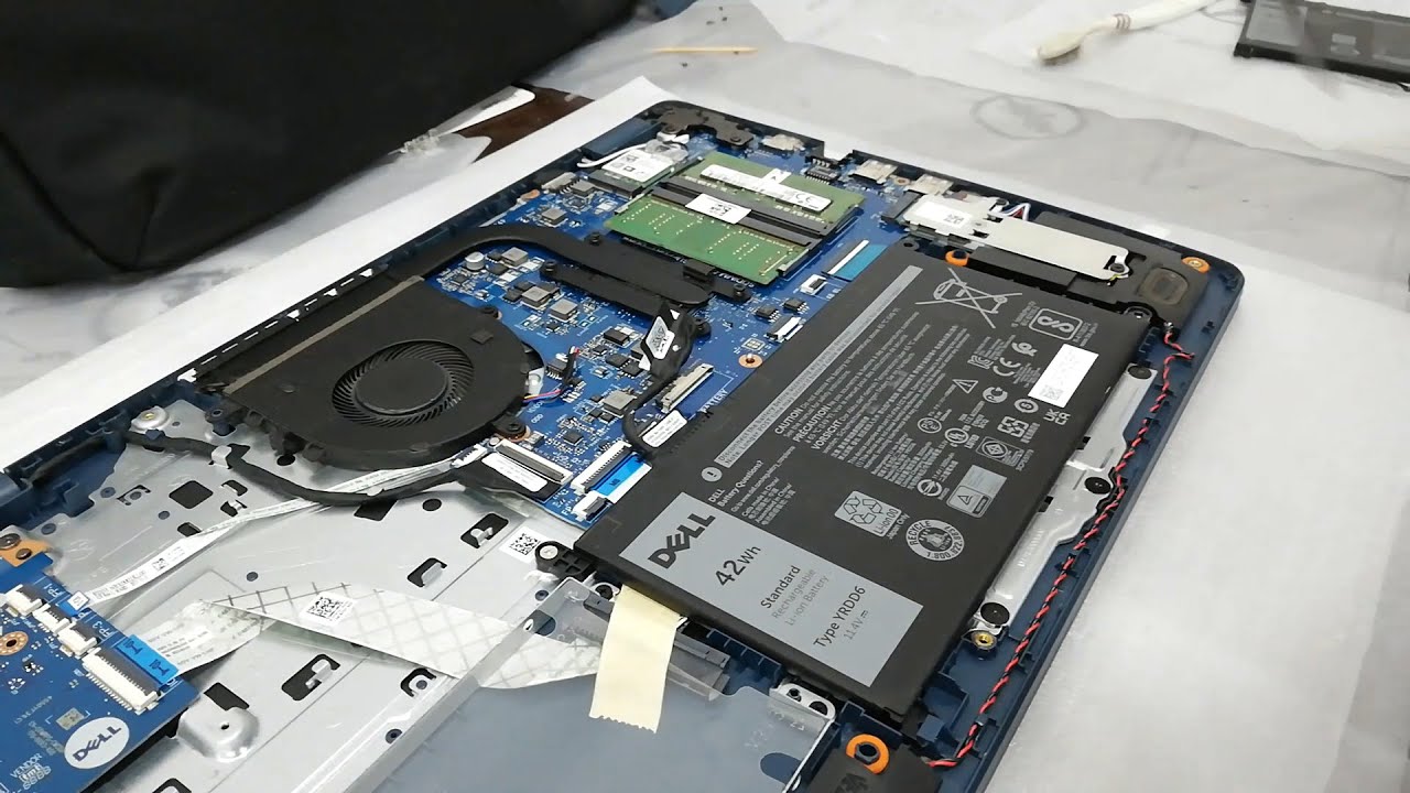 Dell Inspiron 3501 Problem Battery - YouTube
