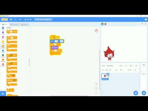 How to make sprite move automatically in scratch / By scratch Classes - YouTube