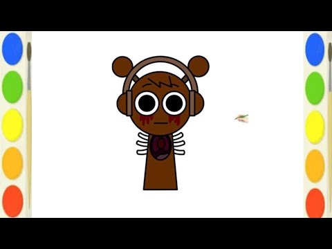 HOW TO DRAW OREN PHASE 2 FROM INCREDIBOX SPRUNKI (HORROR) - YouTube