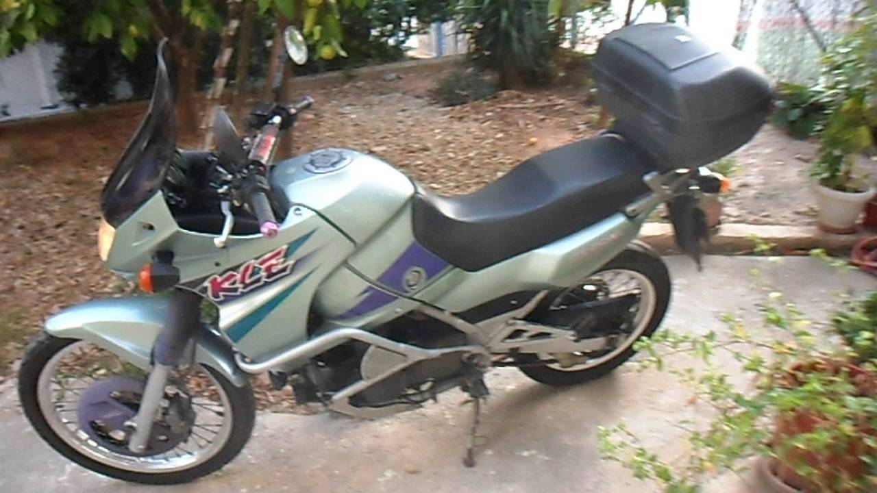 KAWASAKI KLE 400 1999 - YouTube