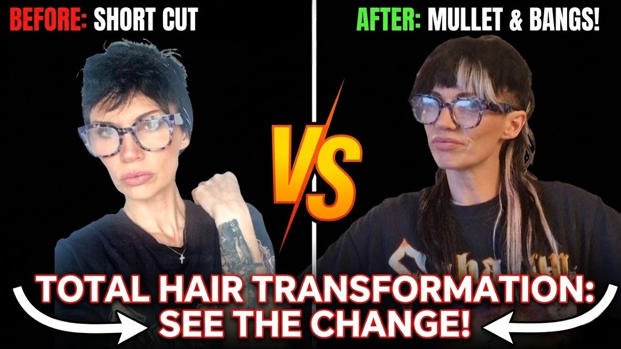 MULLET / MOHAWK DIY.... FAIL??!! 🤷🏻‍♀️ #mohawk #diyhair # ...