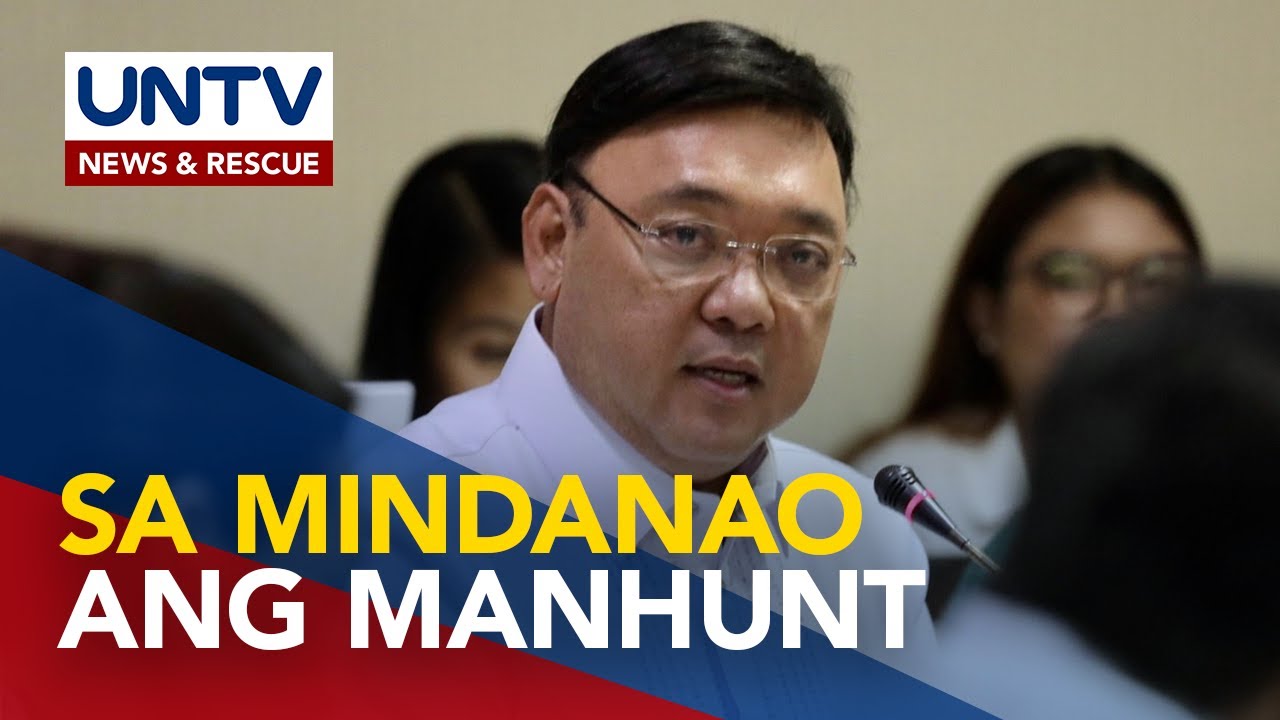 Atty. Harry Roque, hinahanap ng PNP sa Mindanao - YouTube