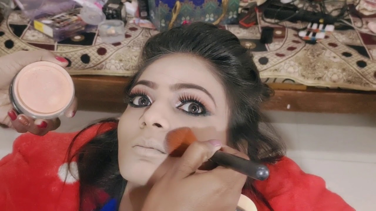 HD makeup look for wedding party - YouTube
