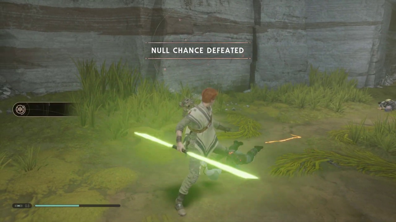 STAR WARS: Jedi- Fallen Order: Null Chance & Atticus Rex Boss Battle ...