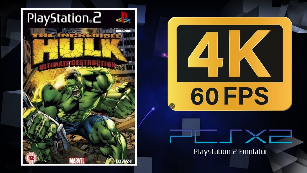 The Incredible Hulk Ultimate Destruction | PS2 (PCSX2) | 4K UHD - YouTube