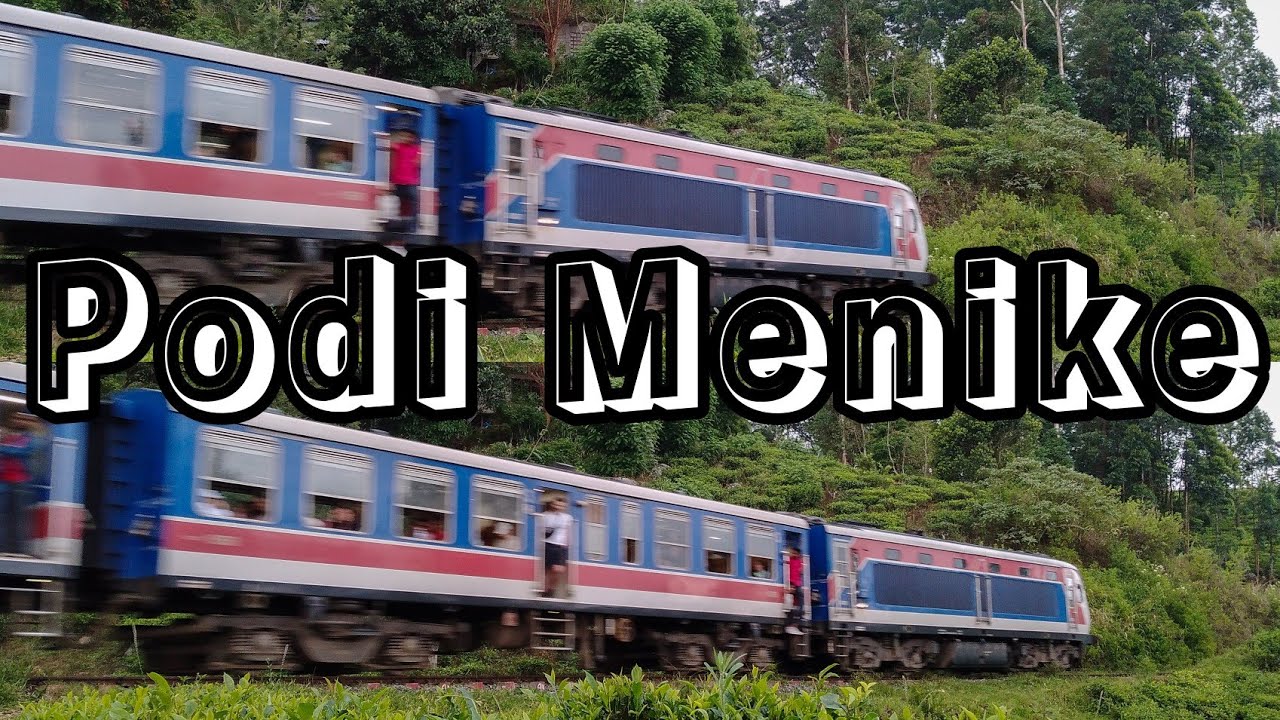 තේ වතු මැදින් බදුල්ල බලා යන පොඩි මැනිකේ දුම්රිය | Podi Menike Train ...