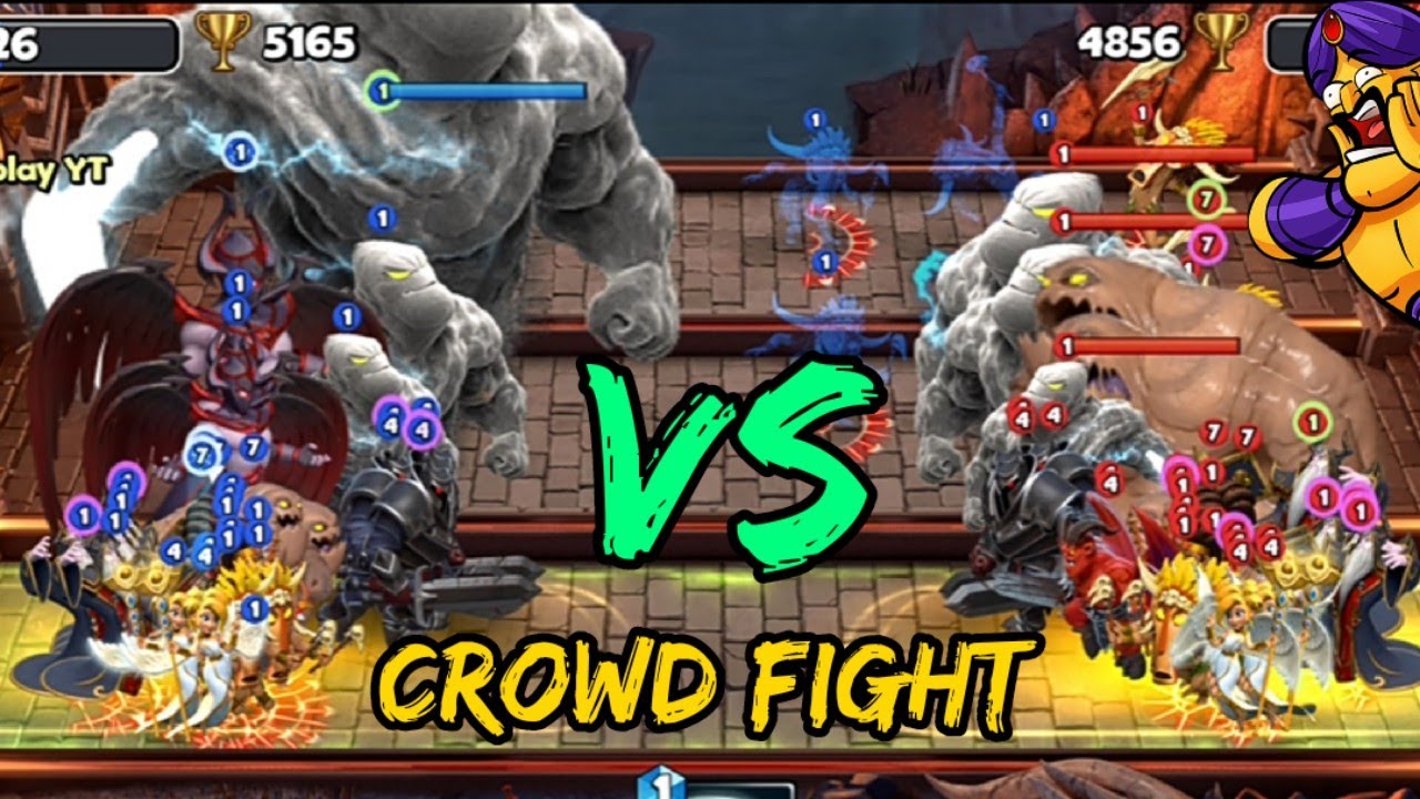 Omg! Legendary Storm Element Rush Battle! - Castle Crush Gameplay💯 ...