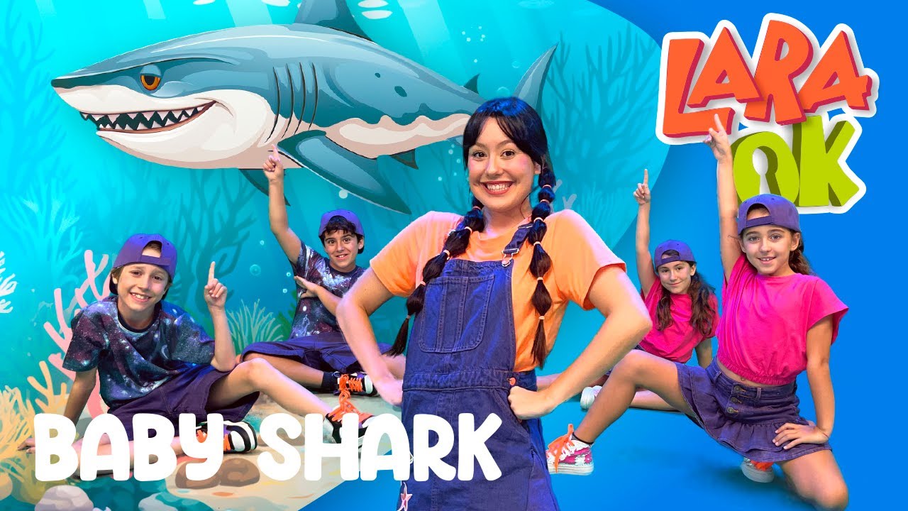 Las Mejores Canciones Infantiles - Baby Shark en español - Lara OK ...
