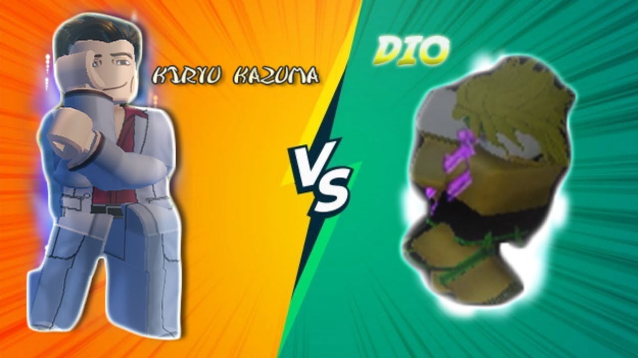 [AUT] Kiryu vs Dio - YouTube