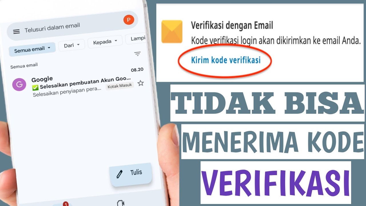 Cara Mengatasi Email Yang Tidak Bisa Menerima Kode Verifikasi - YouTube