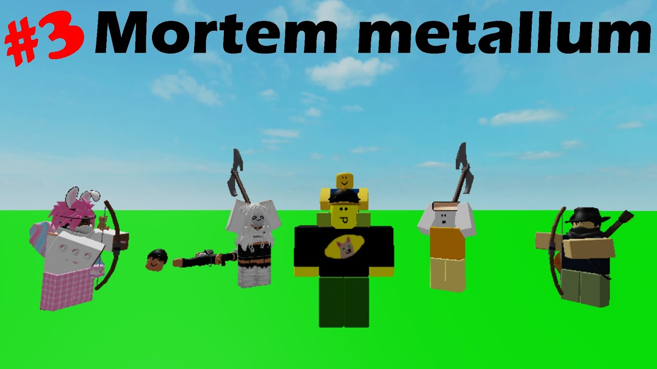 ROBLOX Mortem metallum | Competition for 1,000 ROBUX (Season 2) - YouTube