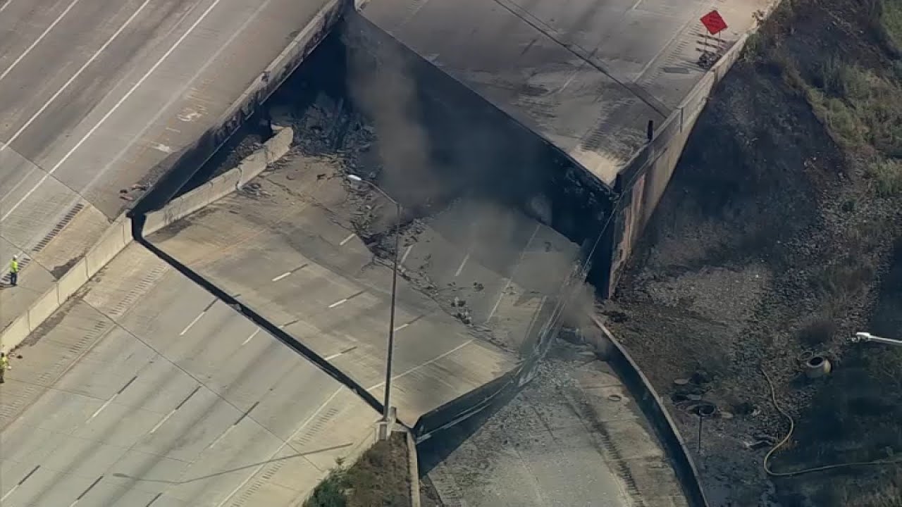 Truck fire causes portion of I-95 to collapse in Northeast Philadelphia ...