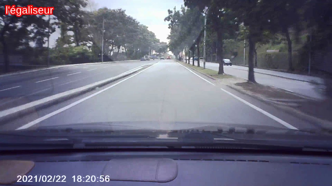 Car Over Curb To Save About 10 seconds??? - YouTube