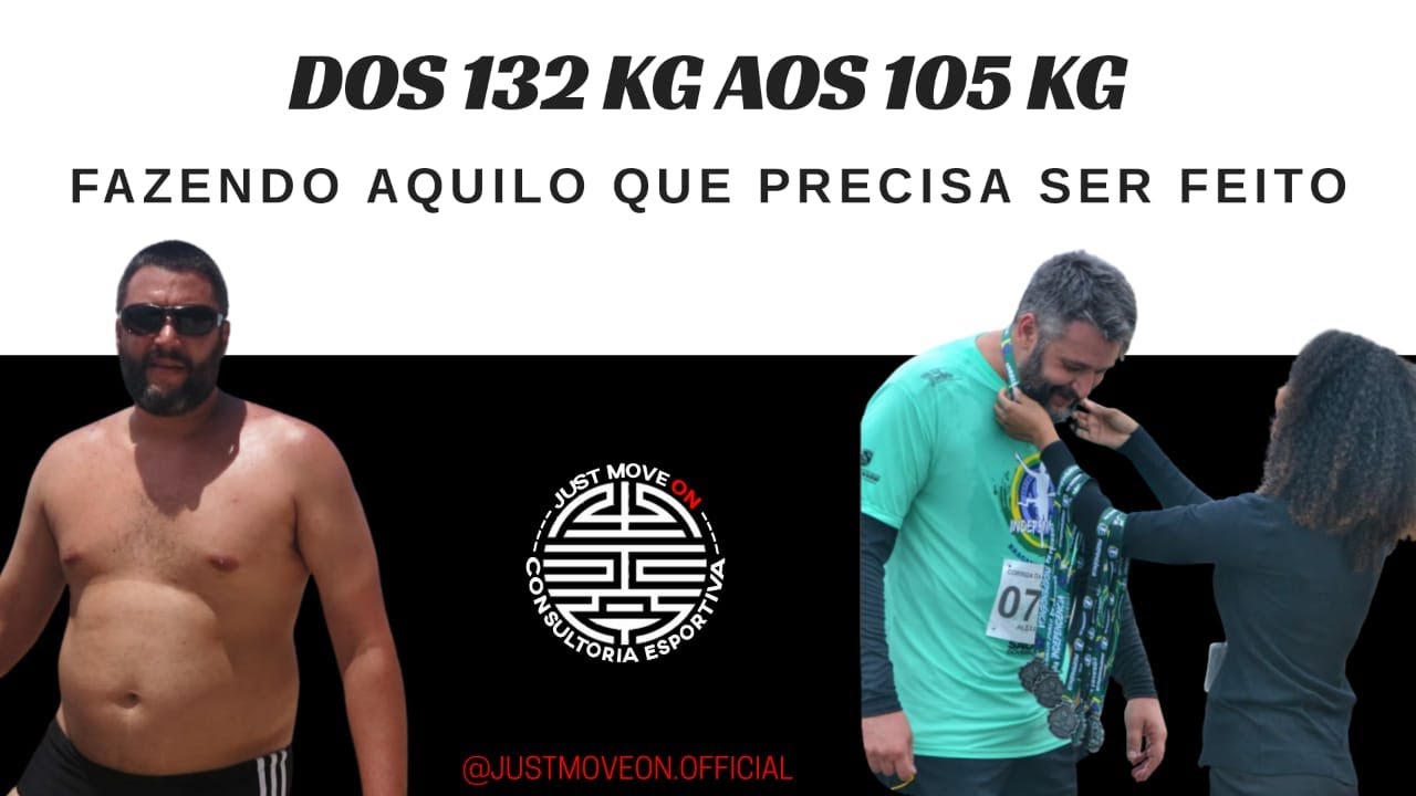 DOS 132 KG AOS 105 KG FAZENDO AQUILO QUE PRECISA SER FEITO. - YouTube