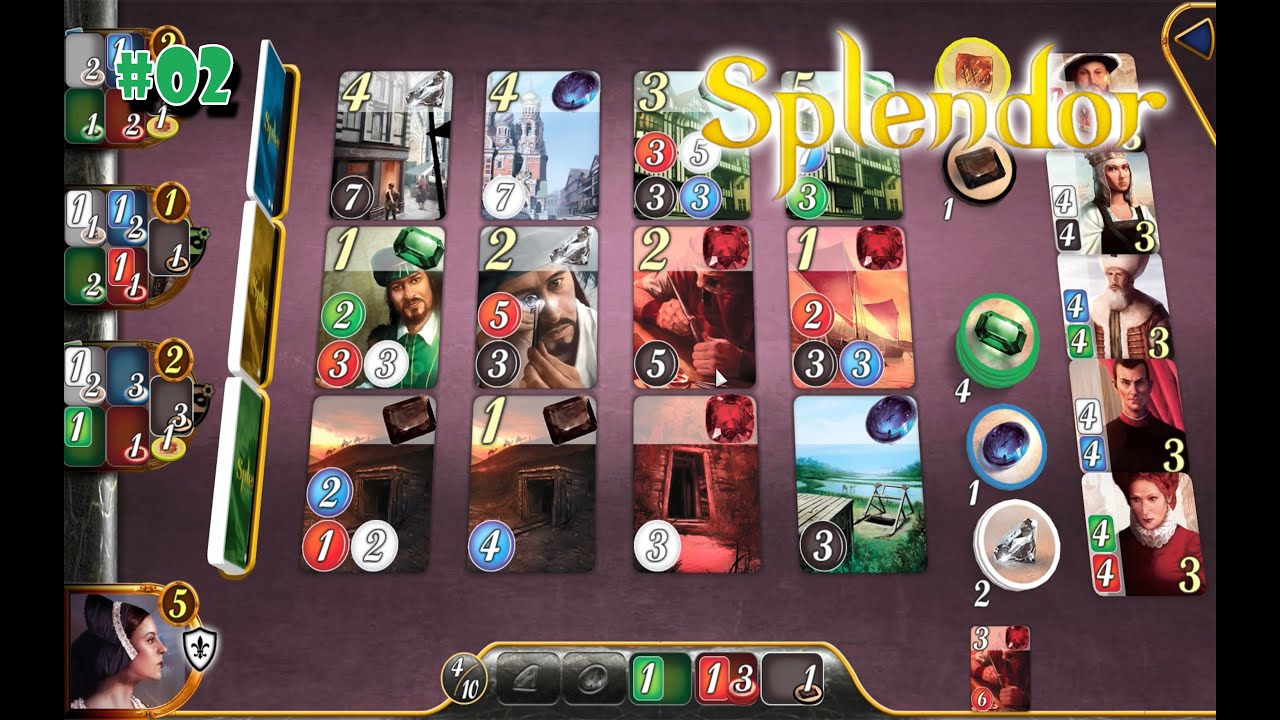 Splendor (2) - Full Gameplay No Commentary - YouTube
