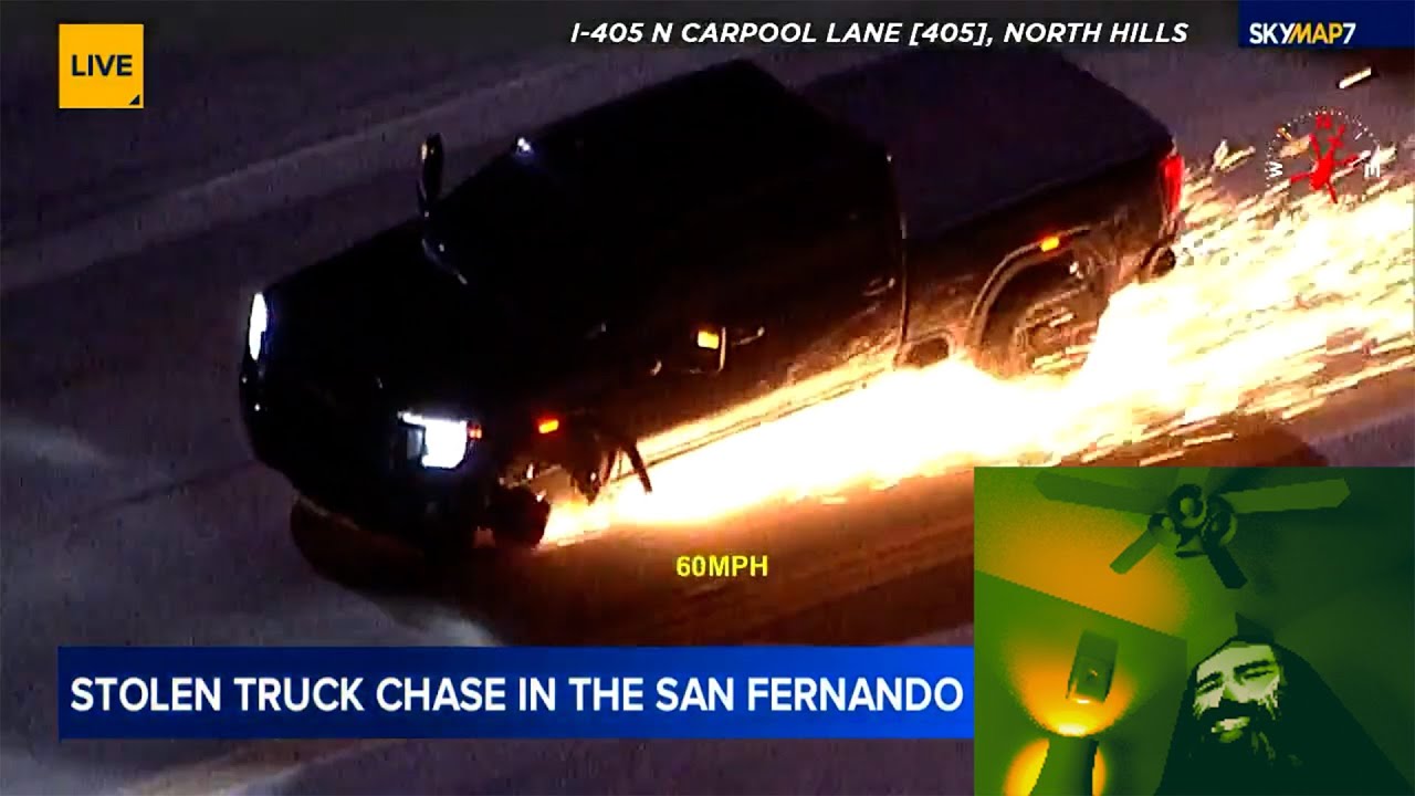 Police Chase With a Side of Fireworks | The ATP Chase Companion - YouTube