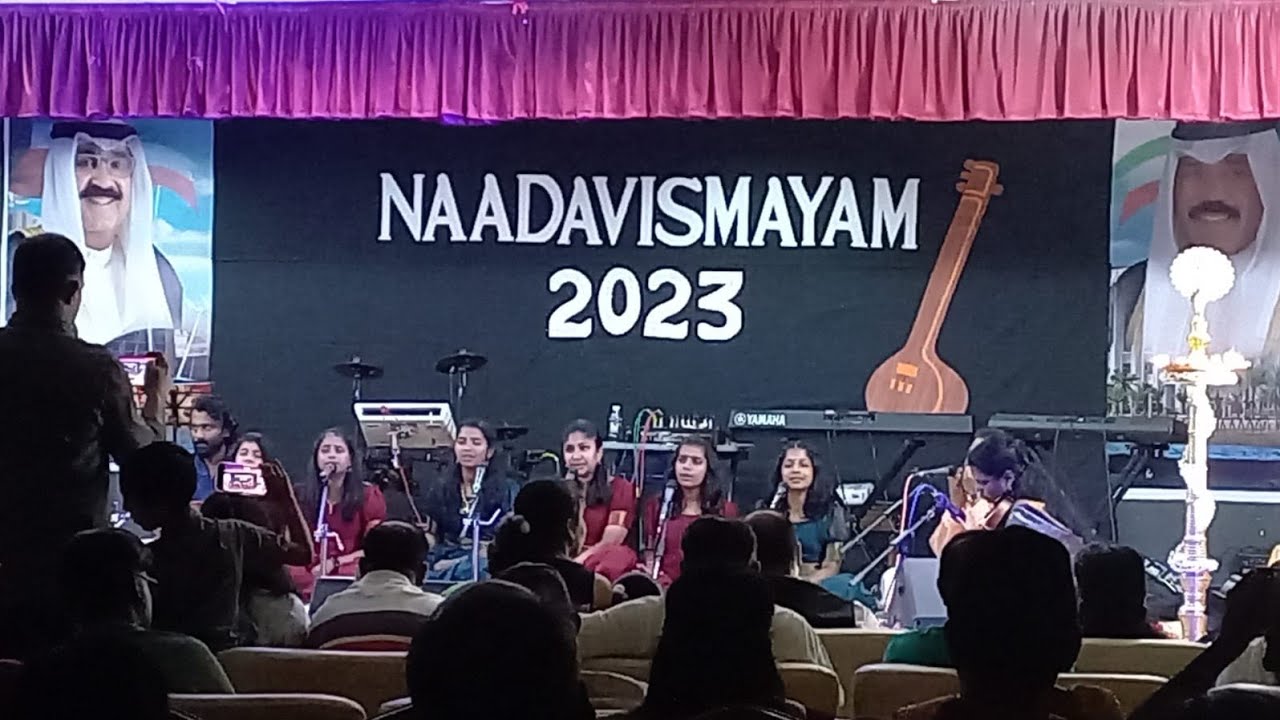 NAADAVISMAYAM 2023 M & M Sounds with famous singer of Kuwait Mr ...