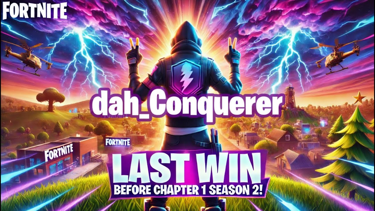 One Last Win Before Fortnite Chapter 1 Season 2 Arrives! 🎮 #fortnite # ...