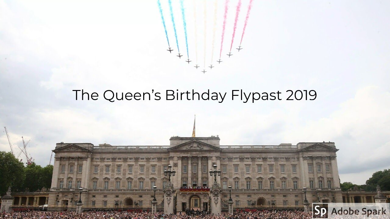 Queen's Birthday Flypast 2019 - YouTube