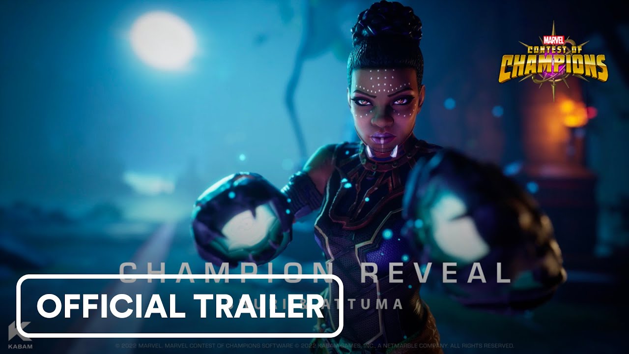 Marvel Contest of Champions Official Battle for Wakanda Trailer - YouTube