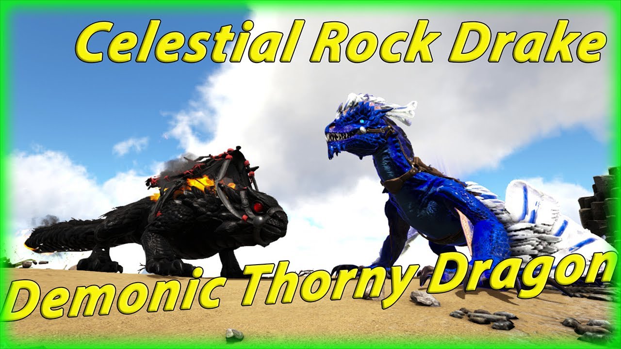 ARK: Primal Fear + Eternal #13 Mình Thu Phục Demonic Thorny Dragon Và ...