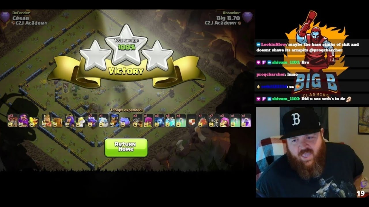 Proper way to handle Clash Twitch trolls - YouTube