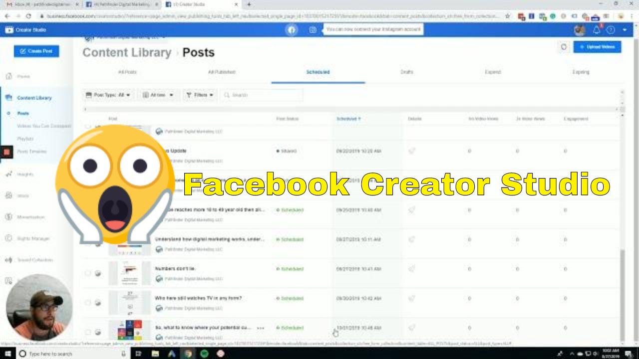 How to use Facebook Creator Studio - YouTube
