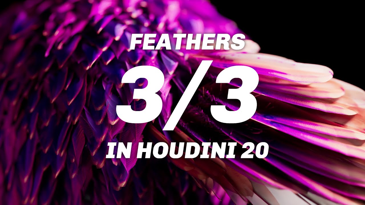 New In Houdini 20: Feathers 03 - Simulating And Rendering - YouTube