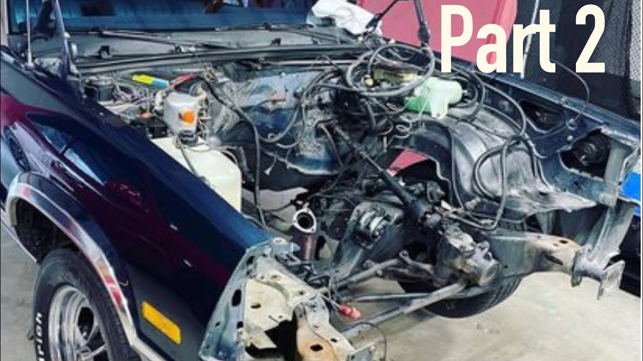 Supercharged LT4 crate motor swap in my Grandfather’s El Camino ...